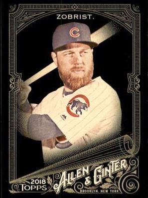 Ben Zobrist #165 Prices | 2018 Topps Allen & Ginter X | Baseball Cards