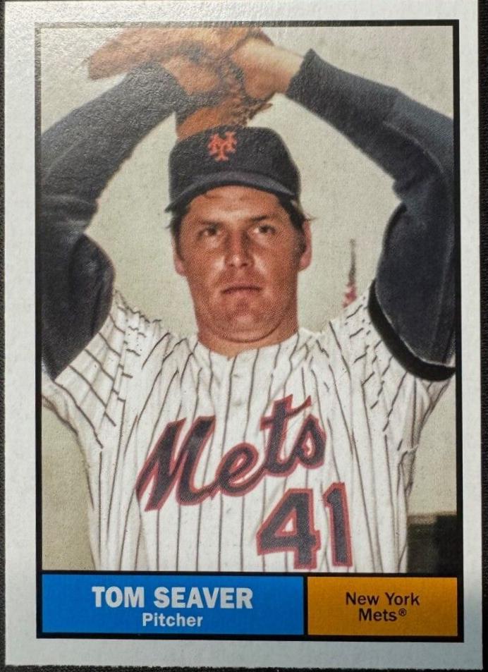 Tom Seaver [Design Variation] #53 Prices | 2024 Topps Archives ...