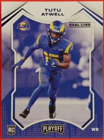 Tutu Atwell [Goal Line] #219 Prices | 2021 Panini Playoff | Football Cards
