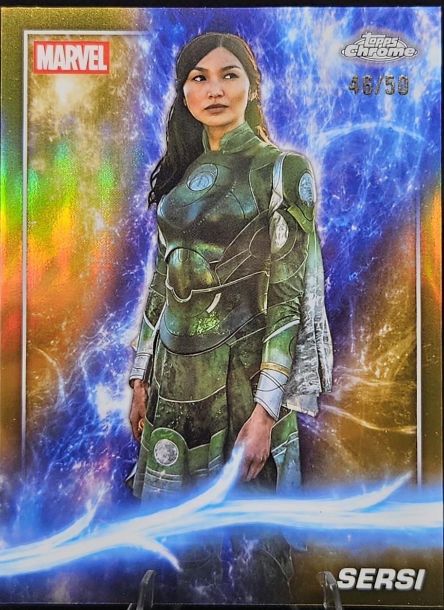 Sersi [Gold Refractor] #117 Prices | Marvel 2025 Topps Chrome Studios ...