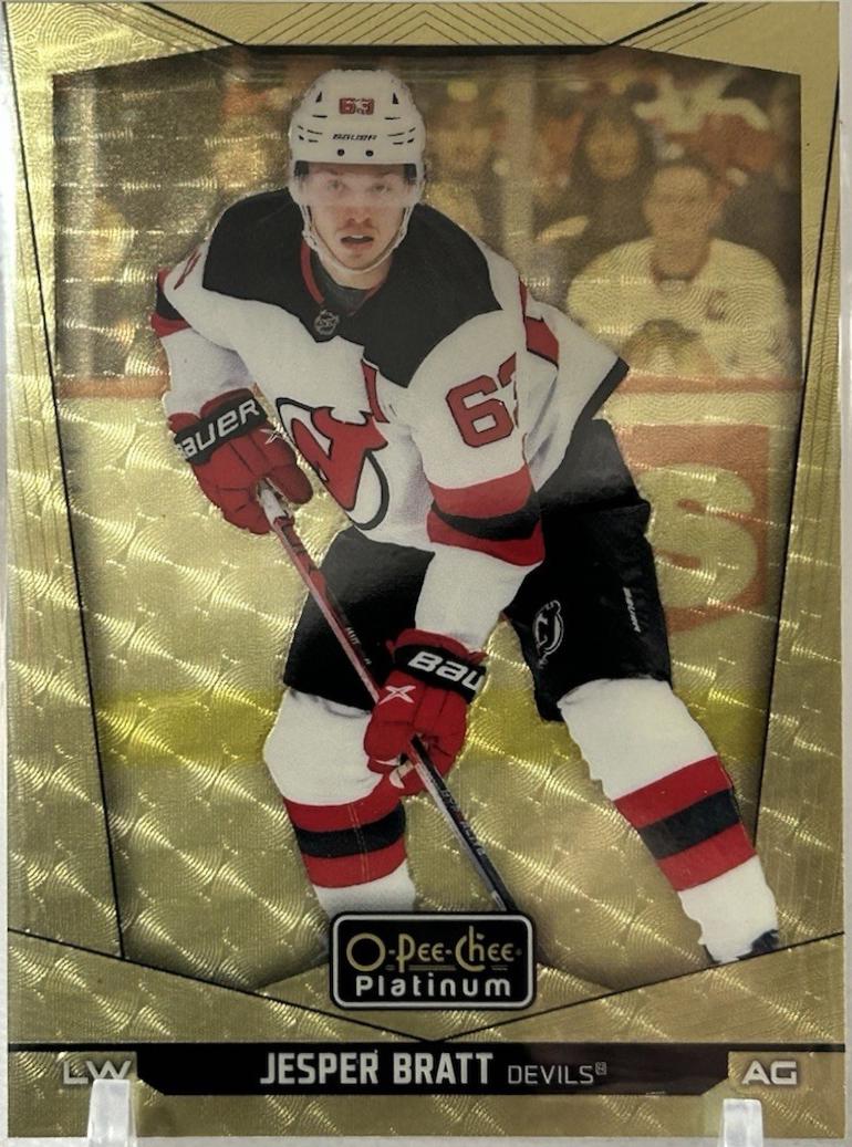 Jesper Bratt [Golden Treasures] #63 Prices | 2024 O-Pee-Chee Platinum ...