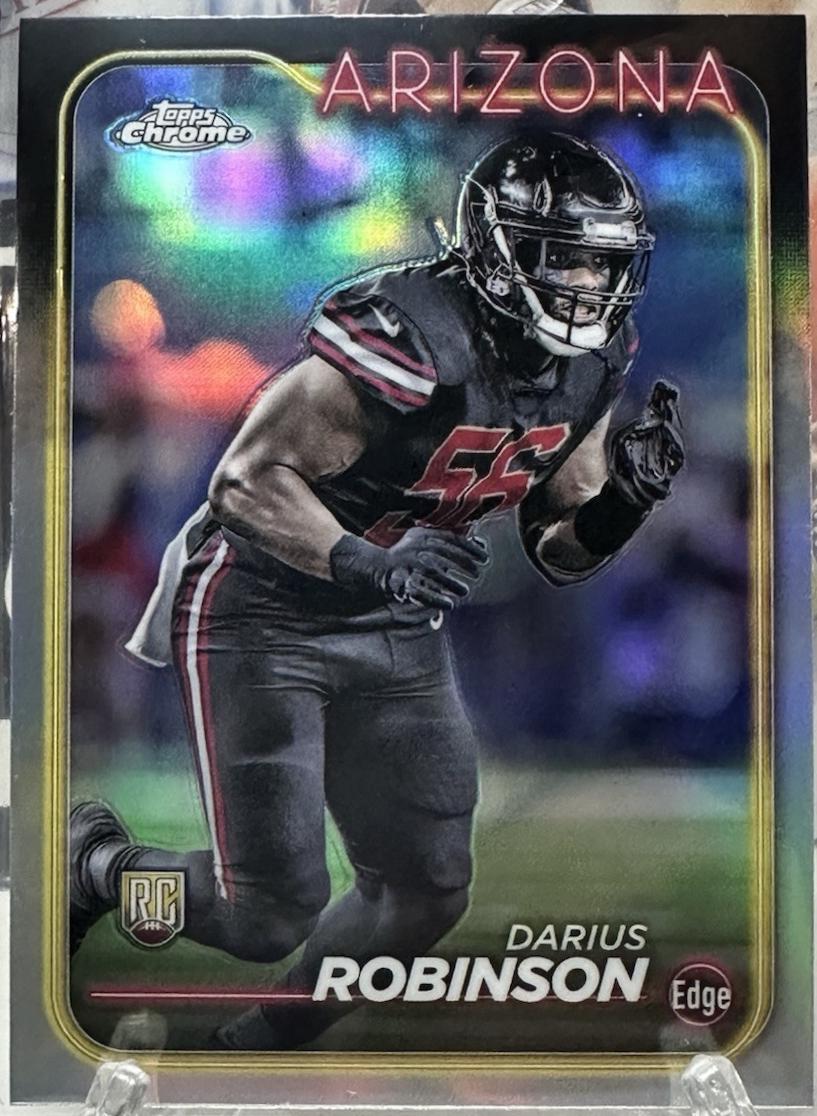 Darius Robinson [Refractor] #289 Prices | 2024 Topps Chrome | Football ...
