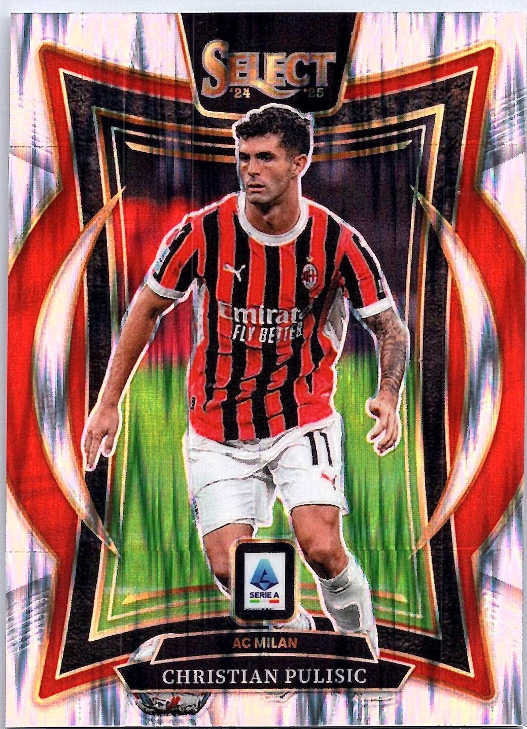 Christian Pulisic [Flash] #51 Prices | 2024 Panini Select Serie A ...