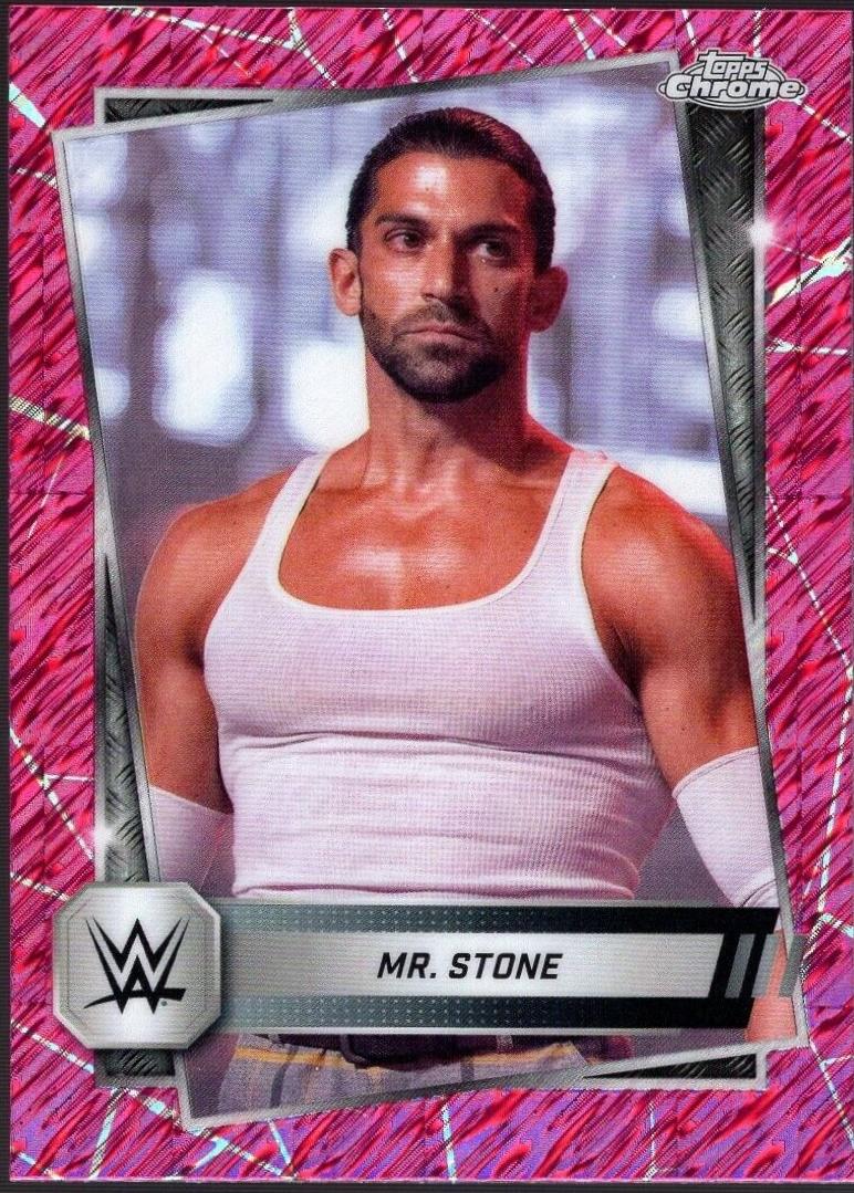 Mr. Stone [Pink Shimmer Refractor] #173 Prices | 2025 Topps Chrome WWE ...