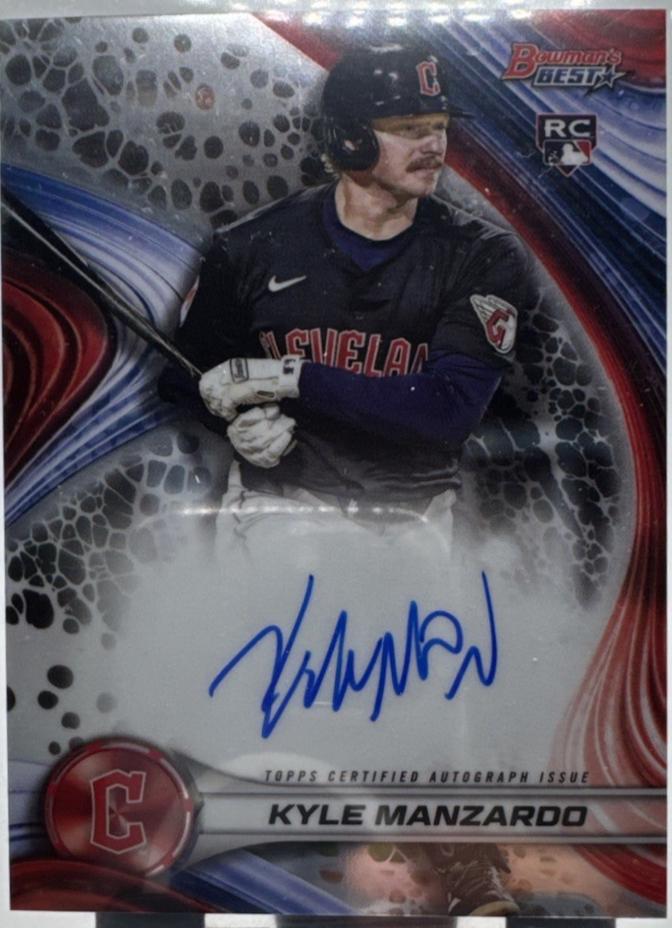 Kyle Manzardo #B24-KM Prices | 2024 Bowman’s Best Best of 2024 ...