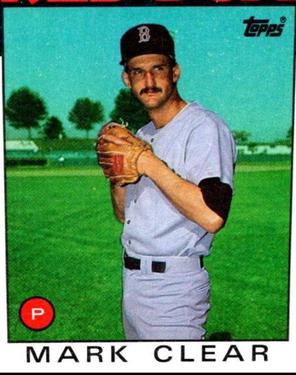 Mark Clear #349 Prices | 1986 Topps | Baseball Cards