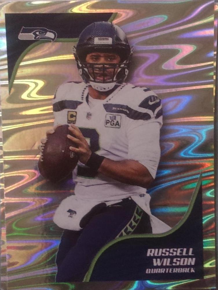 Russell Wilson #530 Prices | 2019 Panini NFL Sticker Collection ...