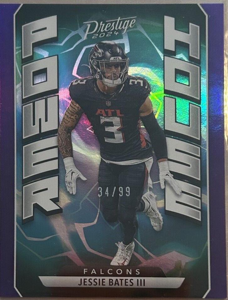 Jessie Bates III [Purple Xtra Points] #PH-JBS Prices | 2024 Panini ...