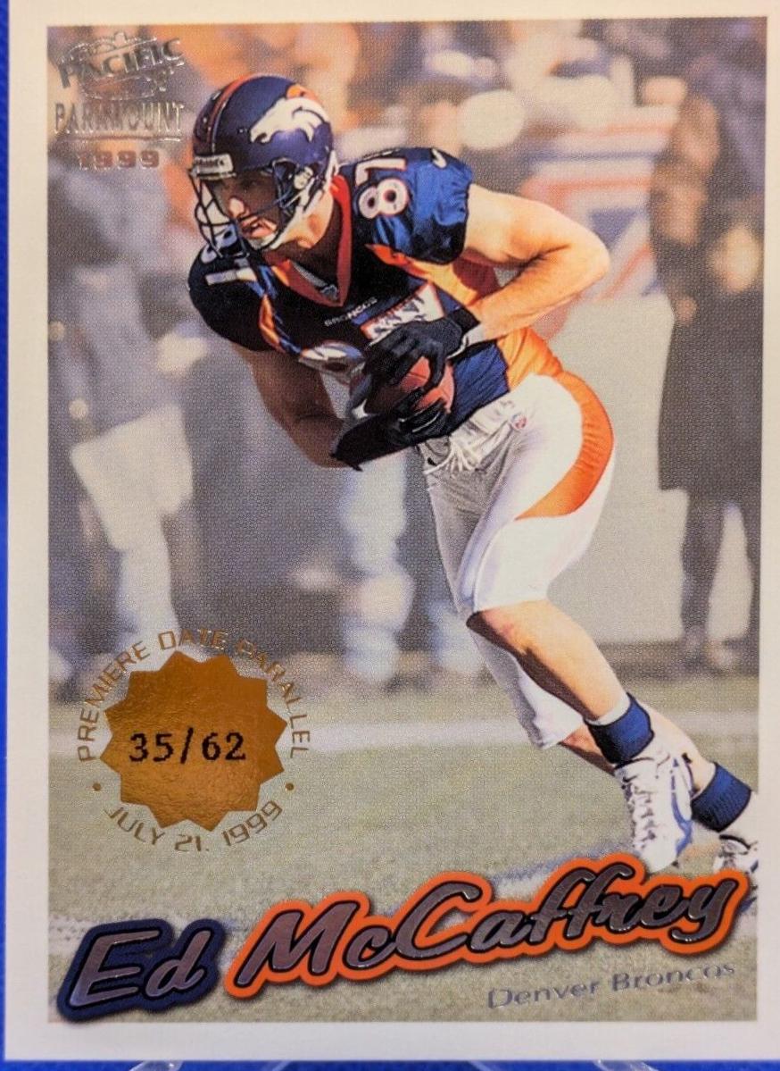 Ed McCaffrey [Premiere Date] #79 Prices | 1999 Pacific Paramount ...