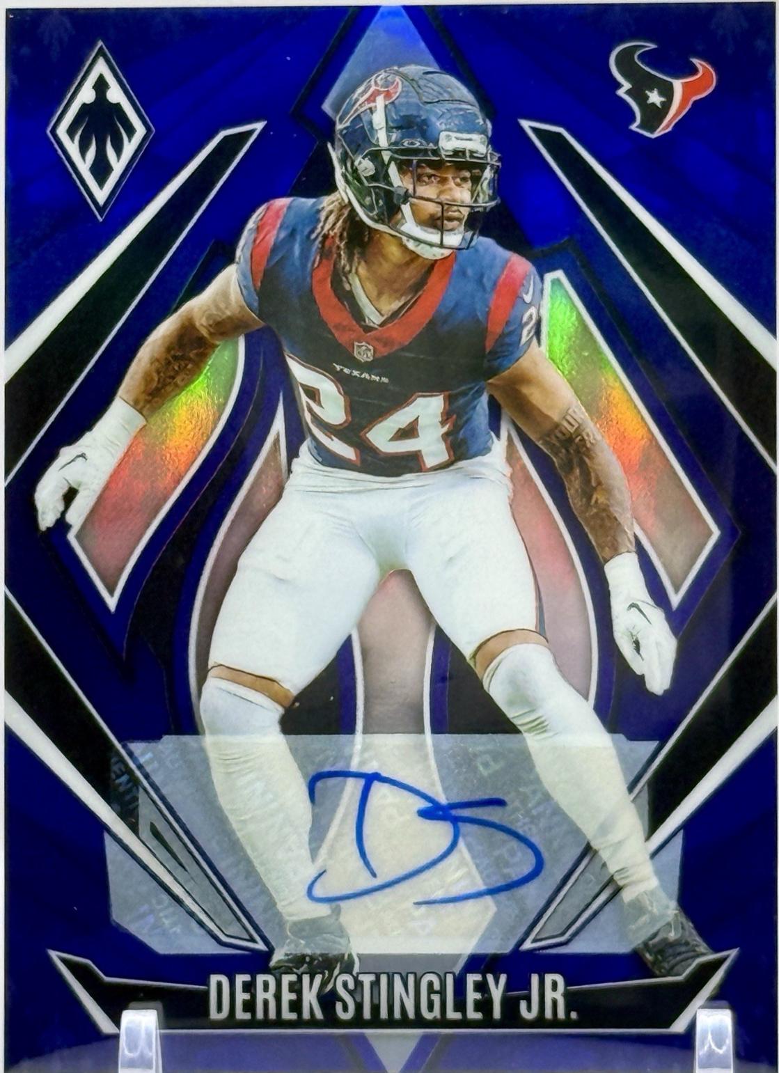 Derek Stingley Jr. [Autograph Blue] #44 Prices | 2024 Panini Phoenix ...