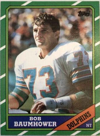 Bob Baumhower #55 Prices | 1986 Topps | Football Cards