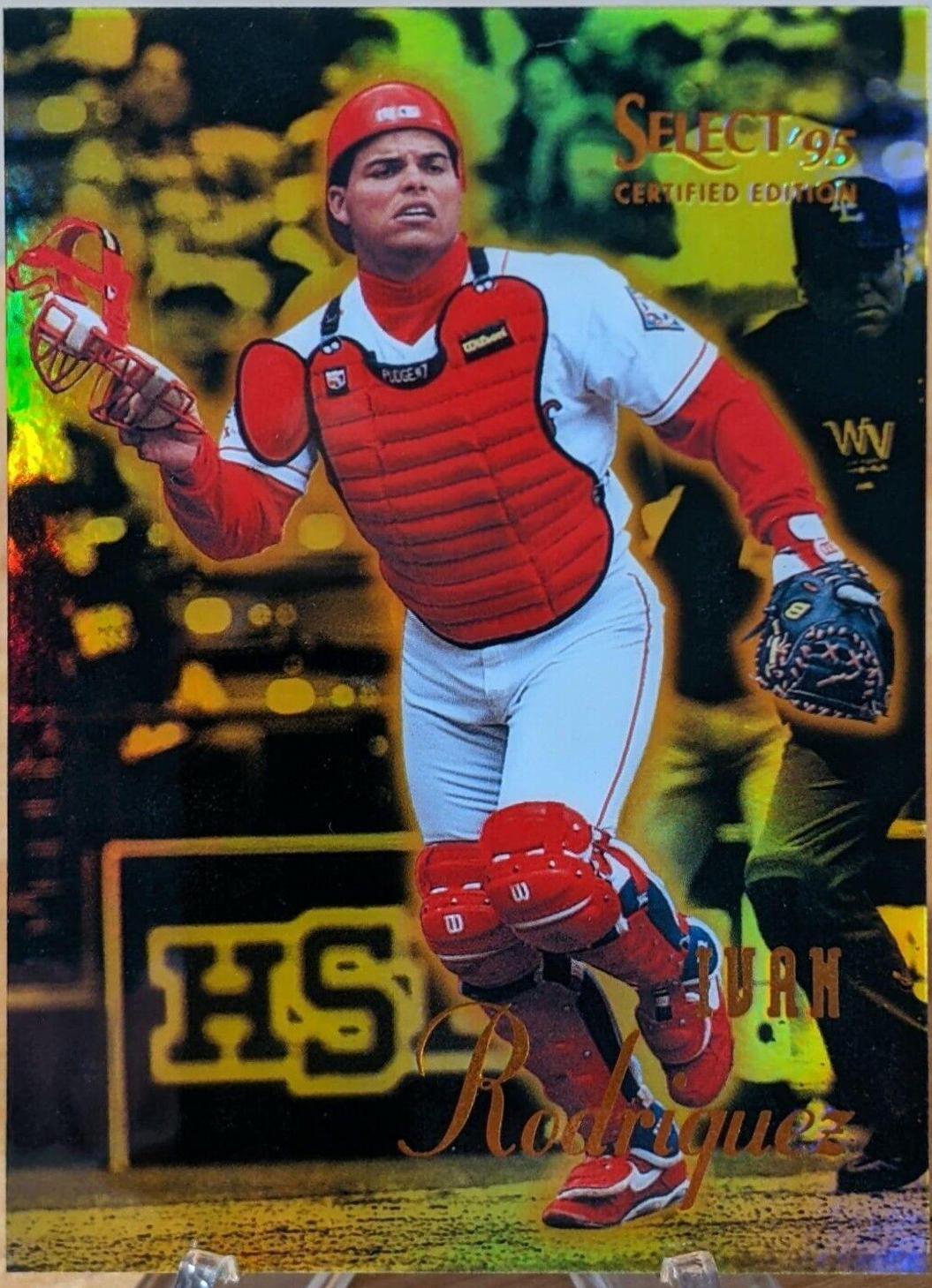 Ivan Rodriquez [Mirror Gold] #77 Prices | 1995 Select Certified ...