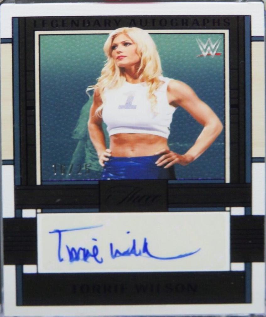 Torrie Wilson [Purple] #LA-TWL Prices | 2024 Panini Three Count WWE ...