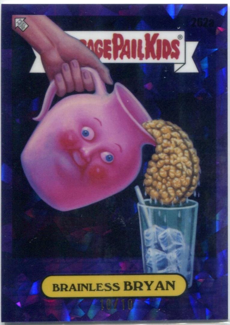 Brainless Bryan [Purple Sapphire] #262a Prices | 2024 Garbage Pail Kids ...