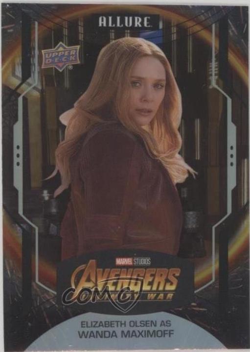 Elizabeth Olsen as Wanda Maximoff [Portal] #128 Prices | Marvel 2022 ...