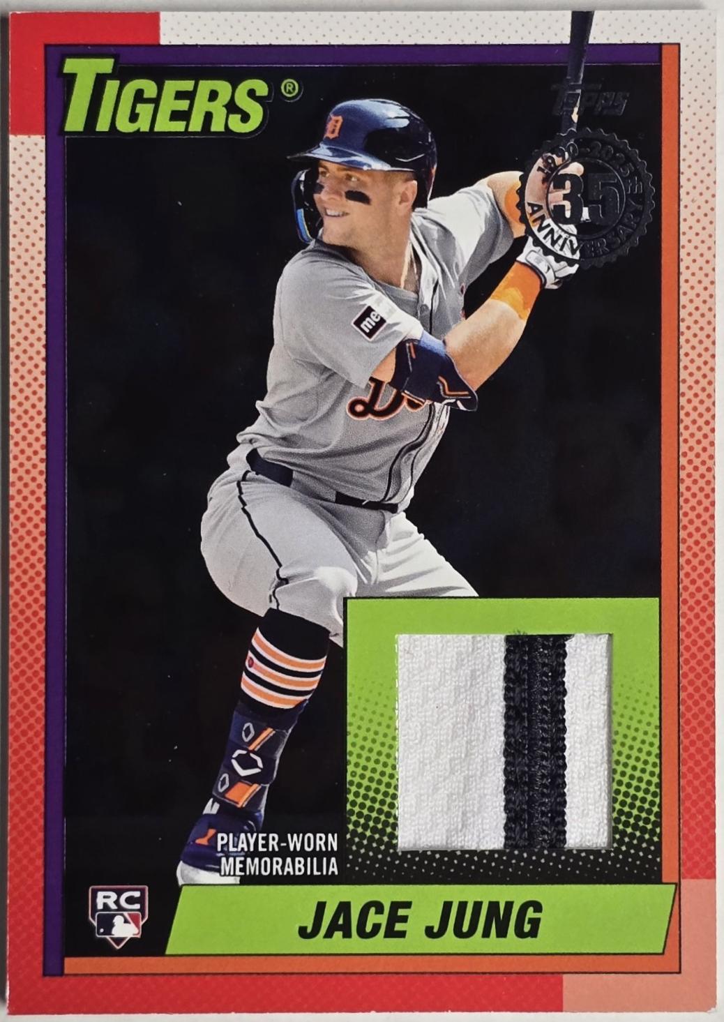Jace Jung [Black] #T90R-JAJ Prices | 2025 Topps 1990 Relic | Baseball Cards