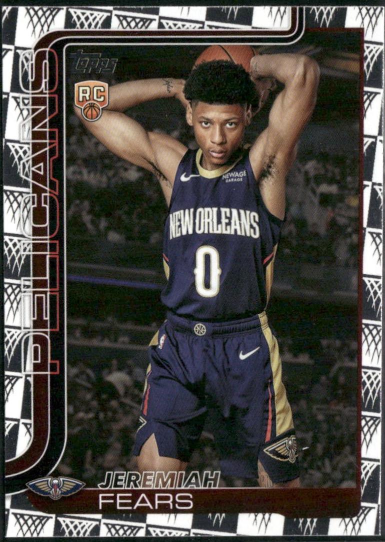 Jeremiah Fears [Topps Foil Pattern] #207 Prices | 2025 Topps ...