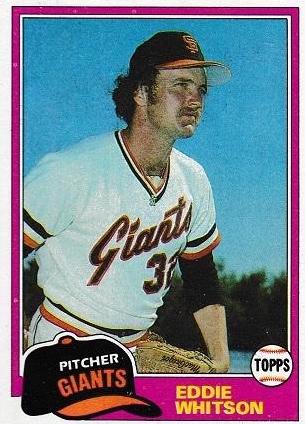 Eddie Whitson #336 Prices | 1981 Topps | Baseball Cards
