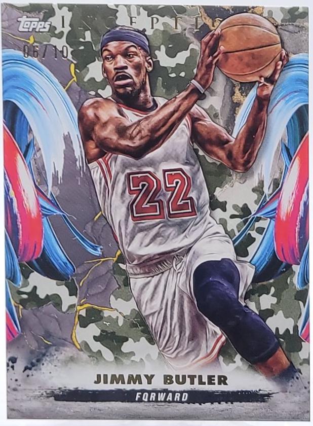Jimmy Butler [Camo] #76 Prices | 2024 Topps Inception | Basketball Cards