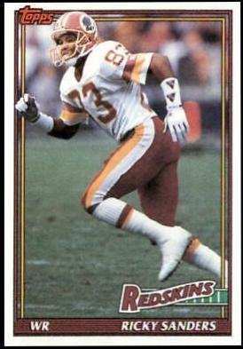 Ricky Sanders #193 Prices | 1991 Topps | Football Cards