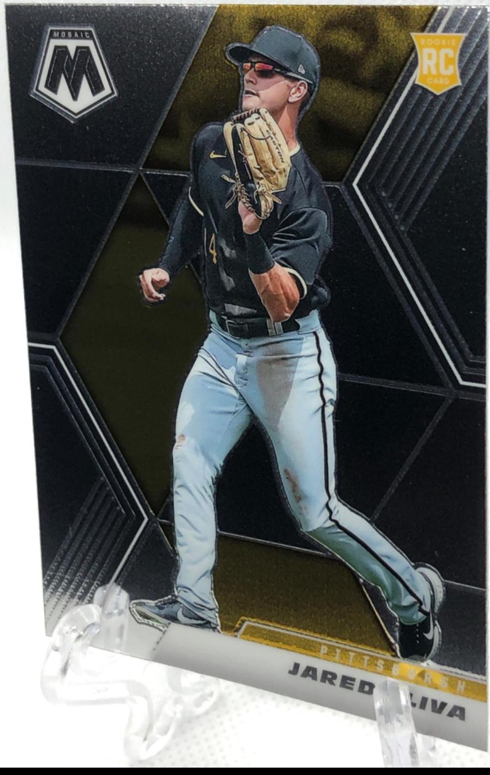 Jared Oliva #254 Prices [Rookie] | 2021 Panini Mosaic | Baseball Cards