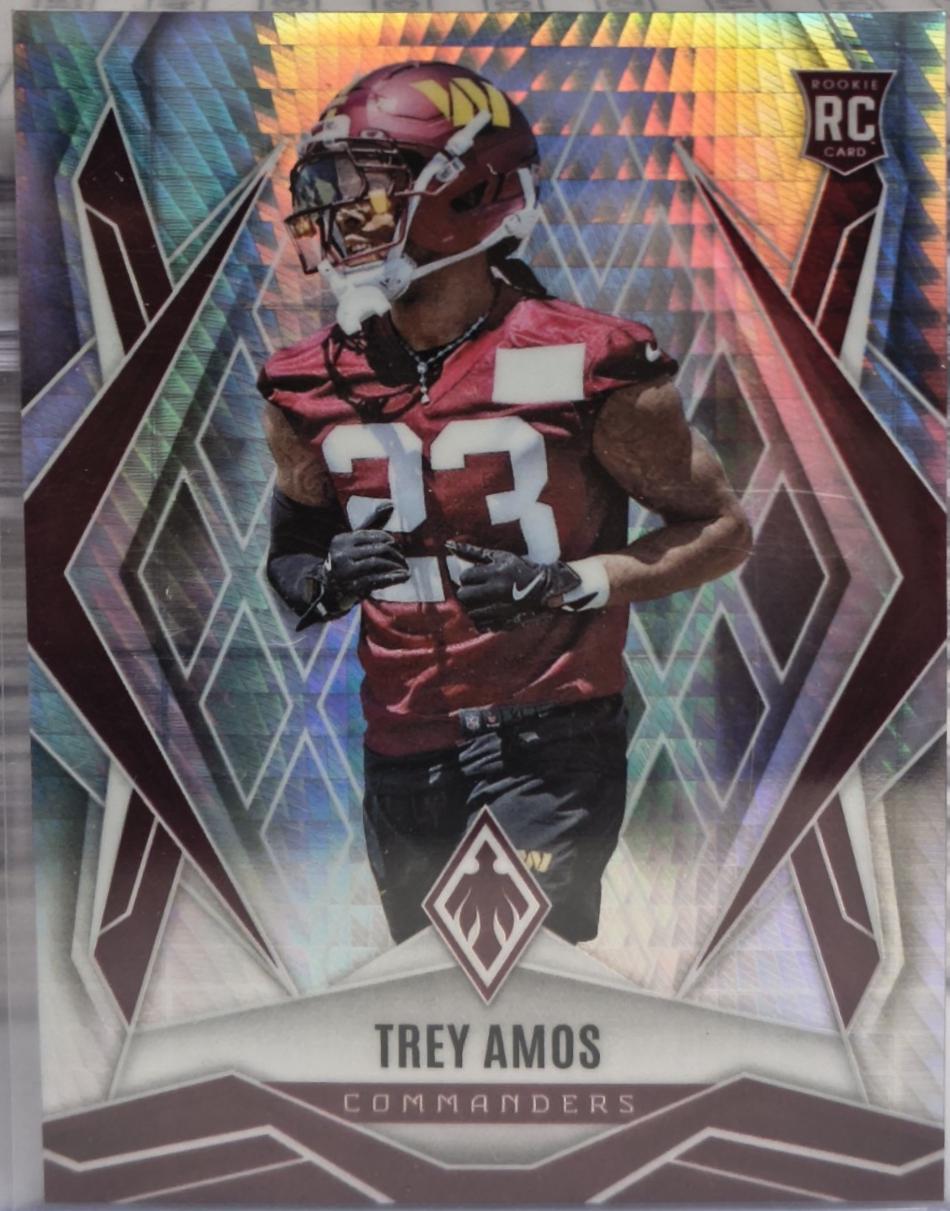 Trey Amos [Silver Hyper] #213 Prices | 2025 Panini Phoenix | Football Cards