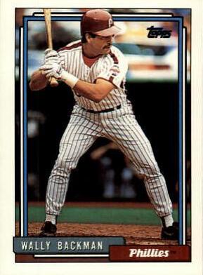 Wally Backman #434 Prices | 1992 Topps | Baseball Cards
