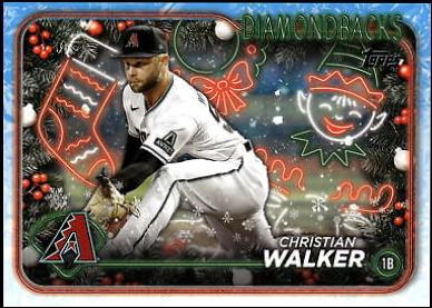 Christian Walker #H32 Prices | 2024 Topps Holiday | Baseball Cards