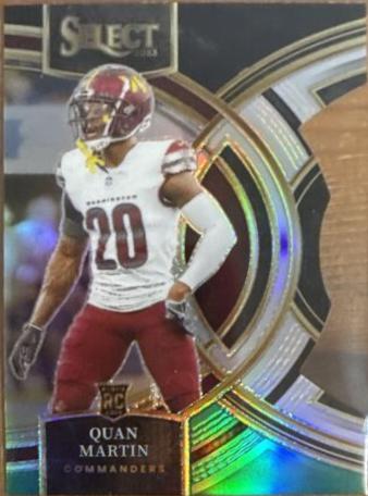 Quan Martin [Black Green Prizm Die-Cut] #137 Prices | 2023 Panini ...