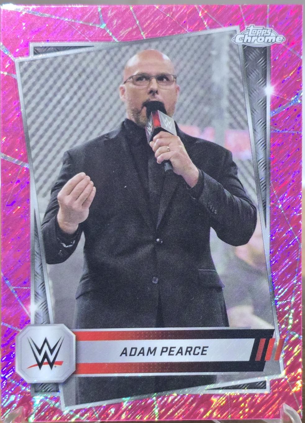 Adam Pearce [Pink Shimmer Refractor] #140 Prices | 2025 Topps Chrome ...