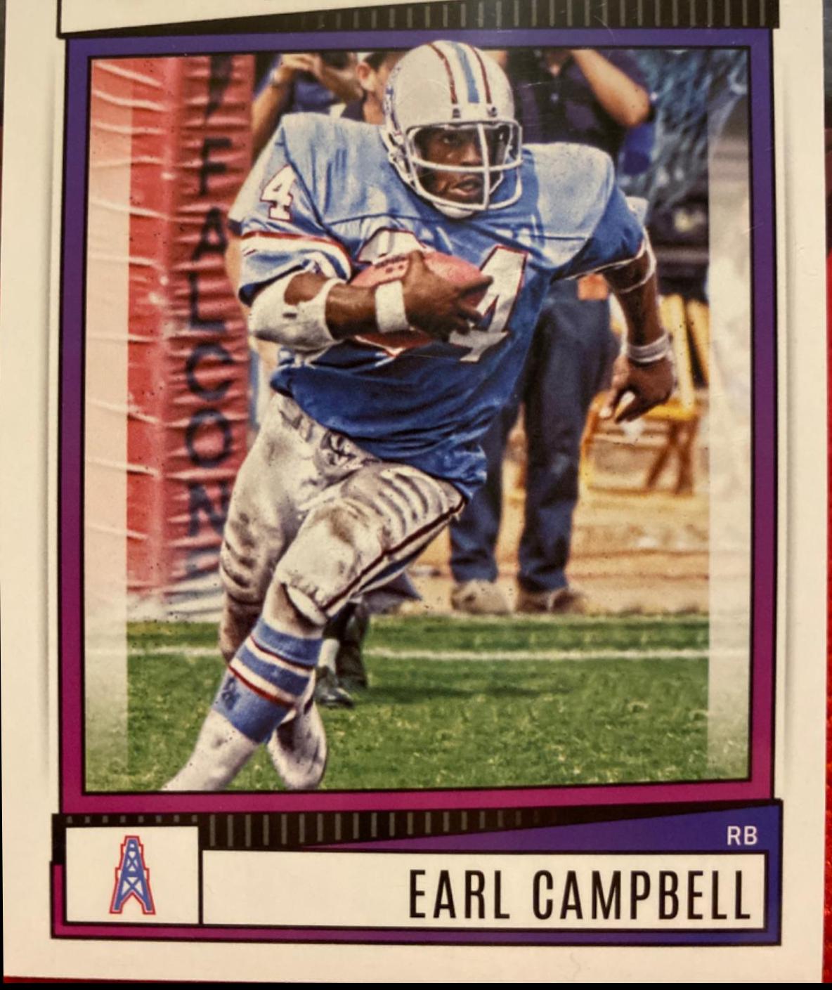 Earl Campbell #7 Prices | 2022 Panini Score | Football Cards