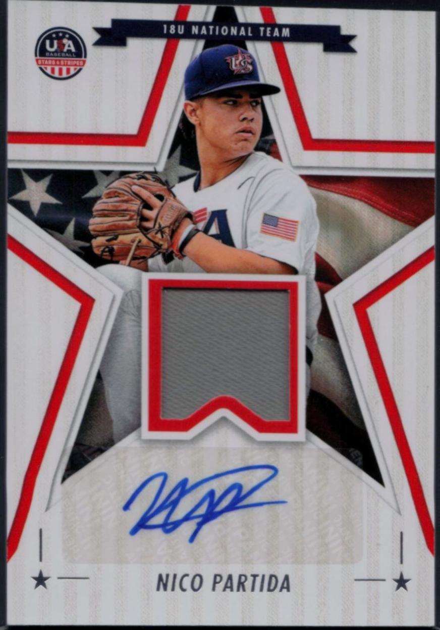 Nico Partida #9 Prices | 2025 Panini Stars and Stripes 18U National ...