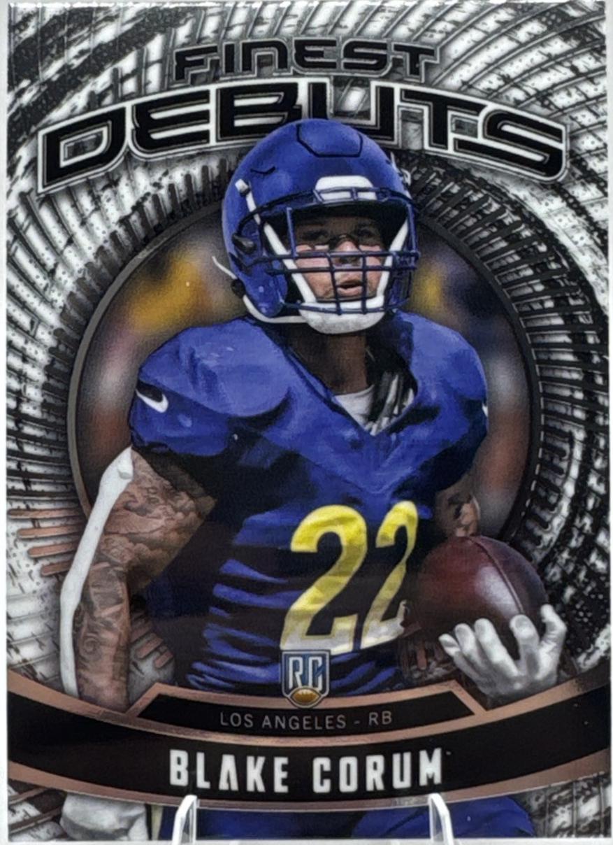 Blake Corum #D-18 Prices | 2024 Topps Finest Debut | Football Cards