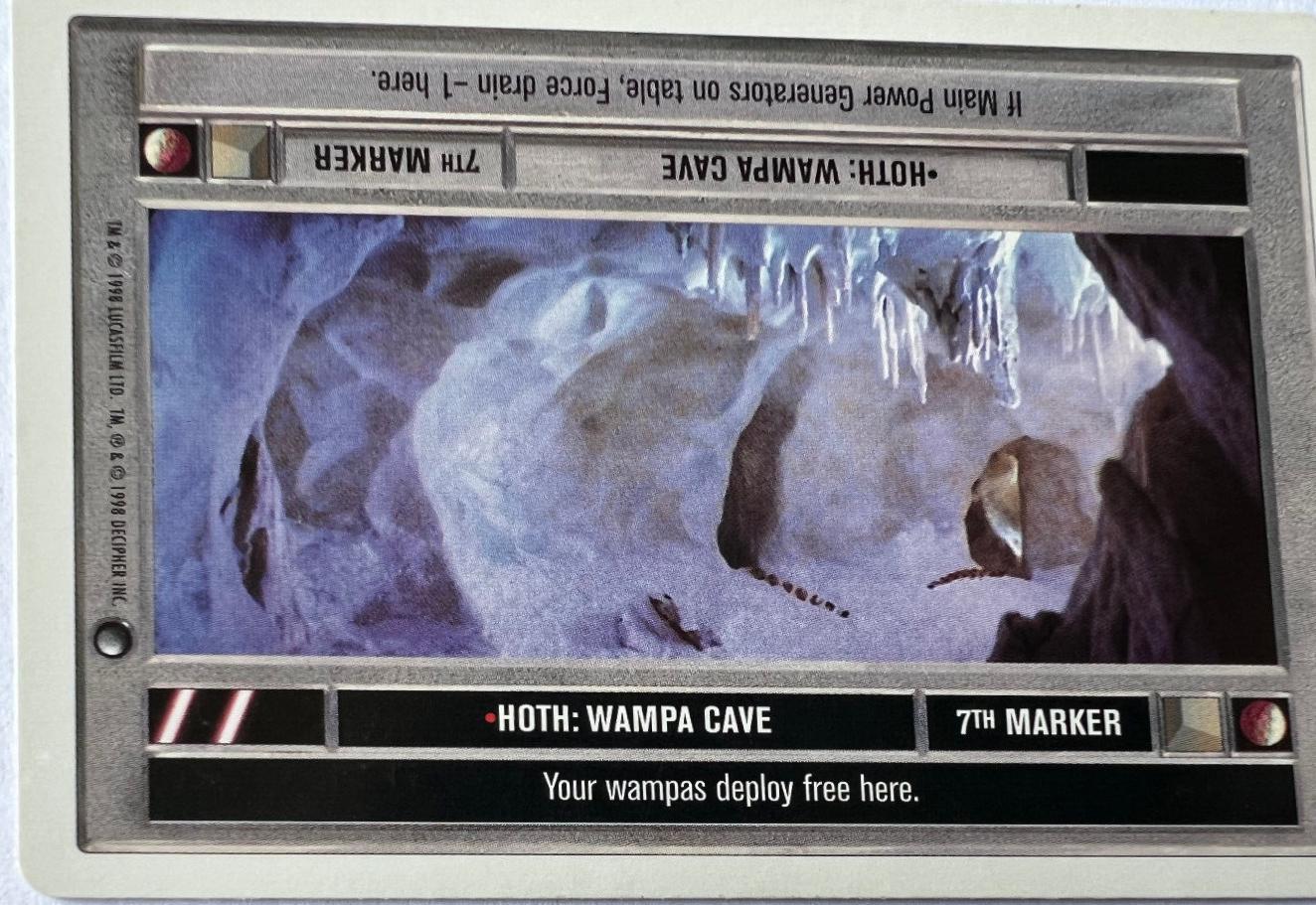 Hoth: Wampa Cave [Revised] Prices | Star Wars CCG Hoth | Star Wars Cards