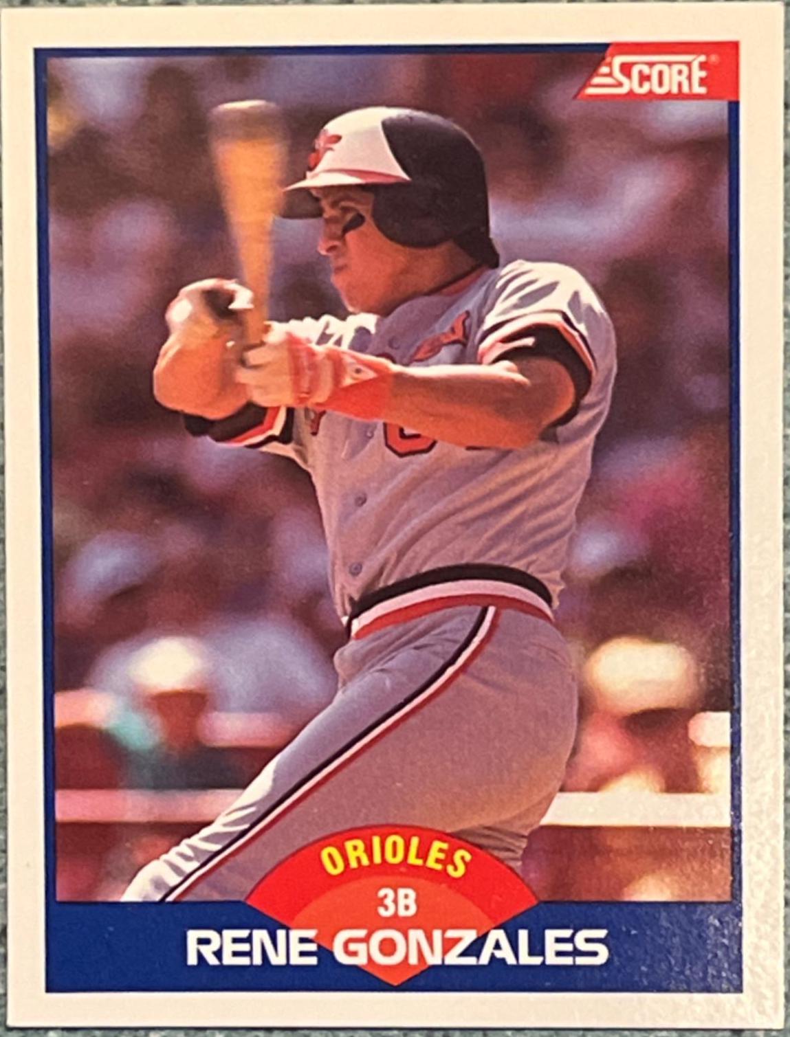 Rene Gonzales #585 Prices | 1989 Score | Baseball Cards