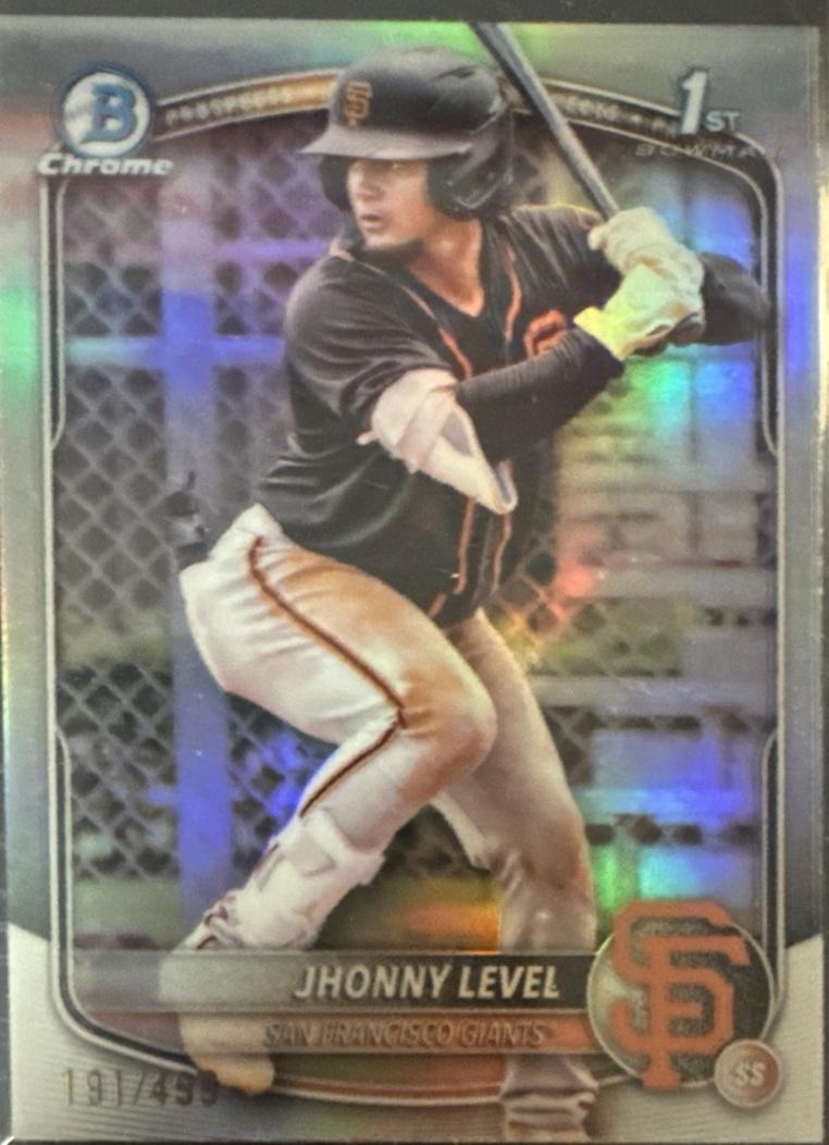 Jhonny Level [Refractor] #BCP-147 Prices | 2025 Bowman Chrome Prospects ...