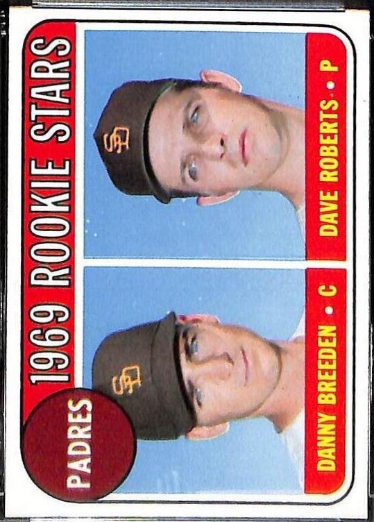 Padres 1969 Rookie Stars: Danny Breeden / Dave Roberts #536 Prices ...