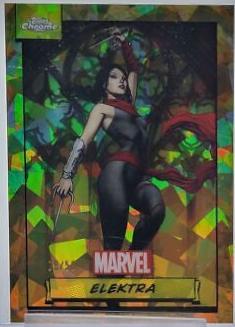 Elektra [Gold Sapphire] #79 Prices | Marvel 2024 Topps Chrome | Marvel ...