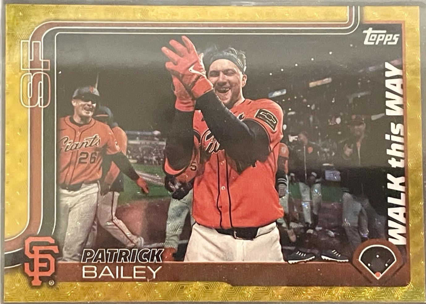 Patrick Bailey [Foilfractor] #WTW-34 Prices | 2025 Topps Celebration ...