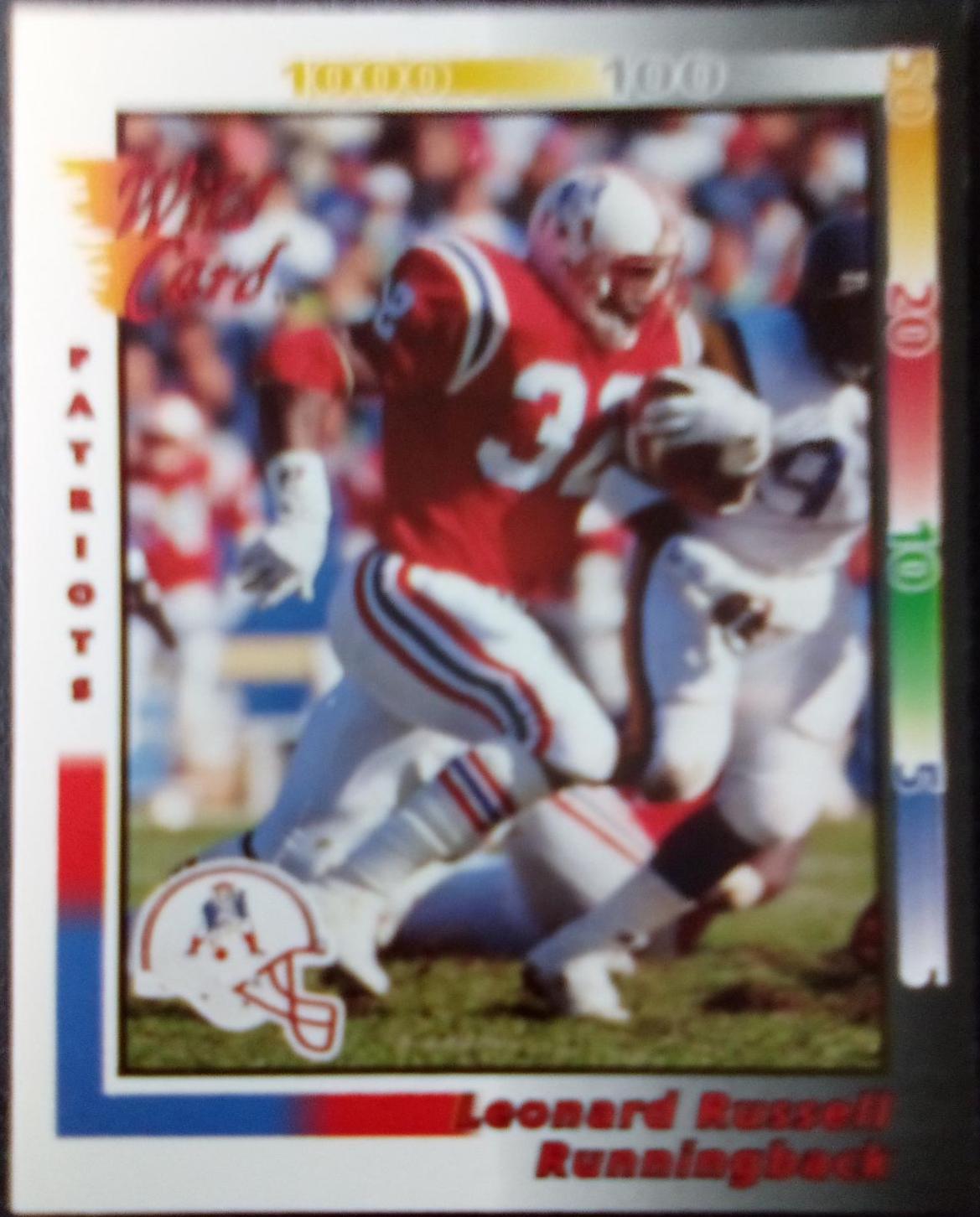 Leonard Russell #124 Prices | 1992 Wild Card | Football Cards