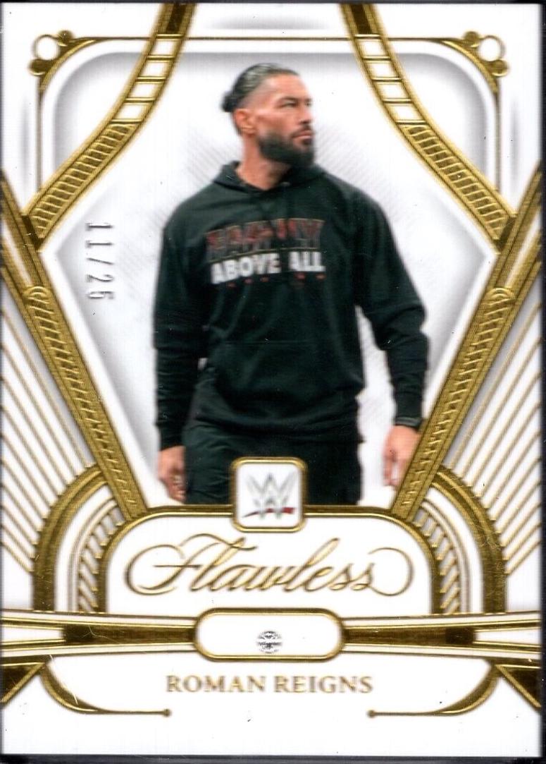 Roman Reigns #39 Prices | 2024 Panini Flawless WWE | Wrestling Cards