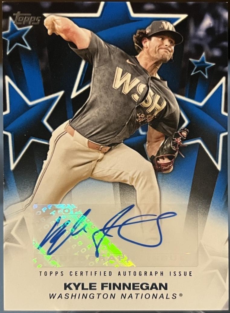 Kyle Finnegan [Blue] #BSA-KF Prices | 2025 Topps Baseball Stars ...
