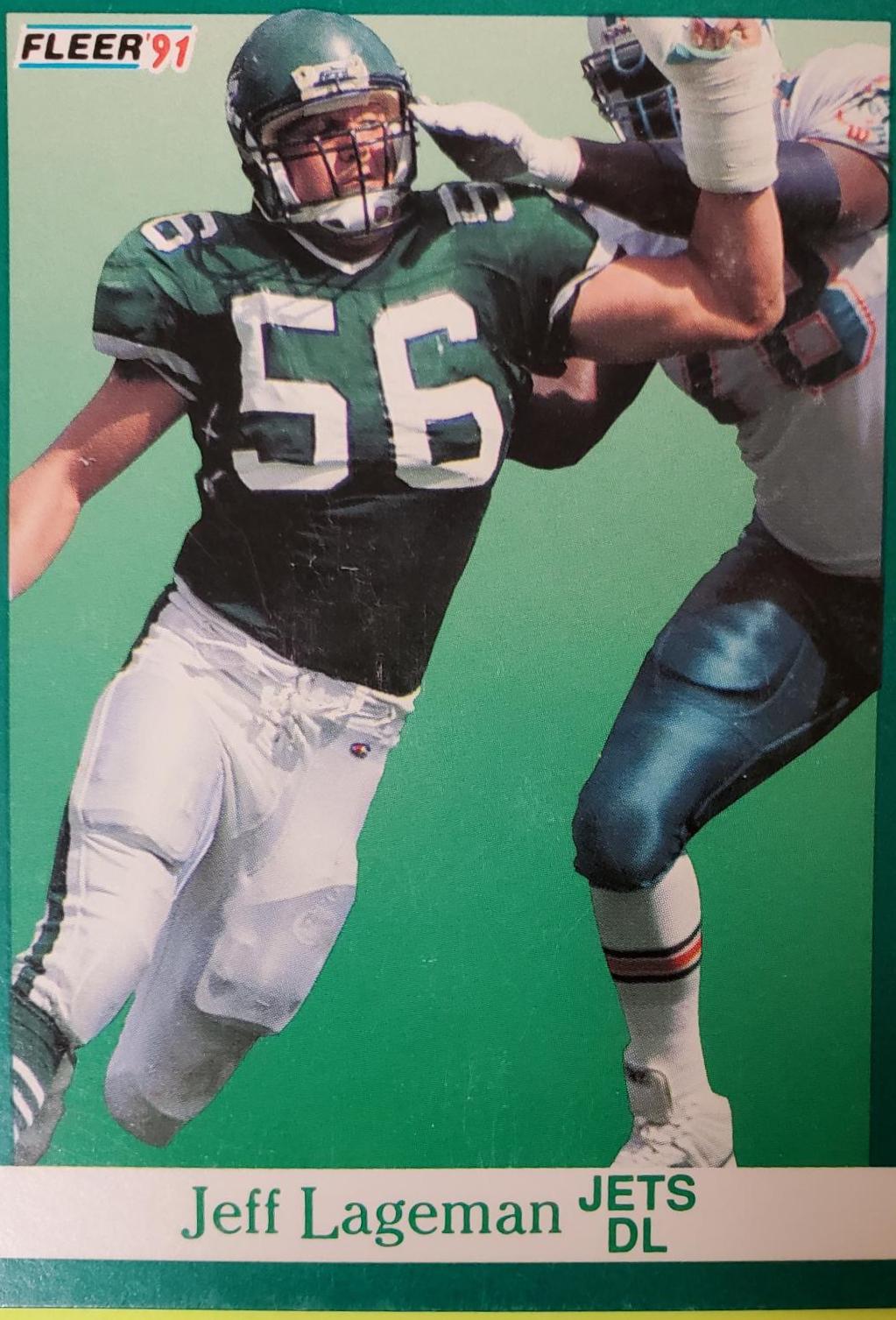 Jeff Lageman #151 Prices | 1991 Fleer | Football Cards