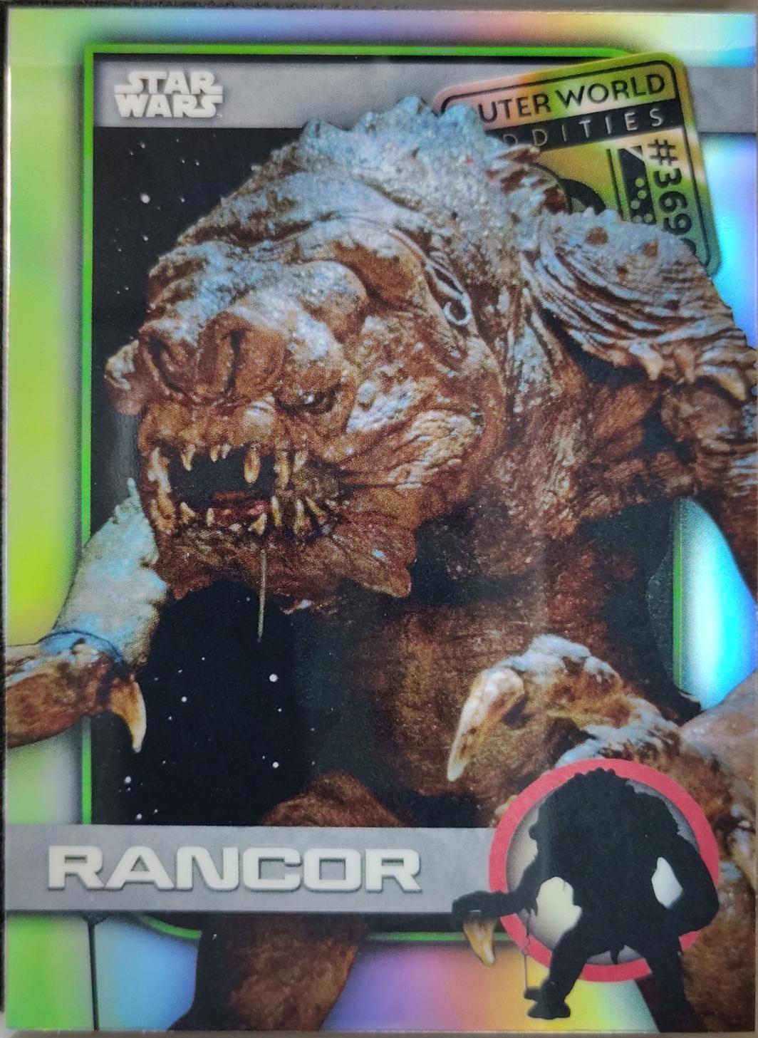 Rancor #UO-13 Prices | Star Wars 2025 Topps Chrome Outer World Oddities ...