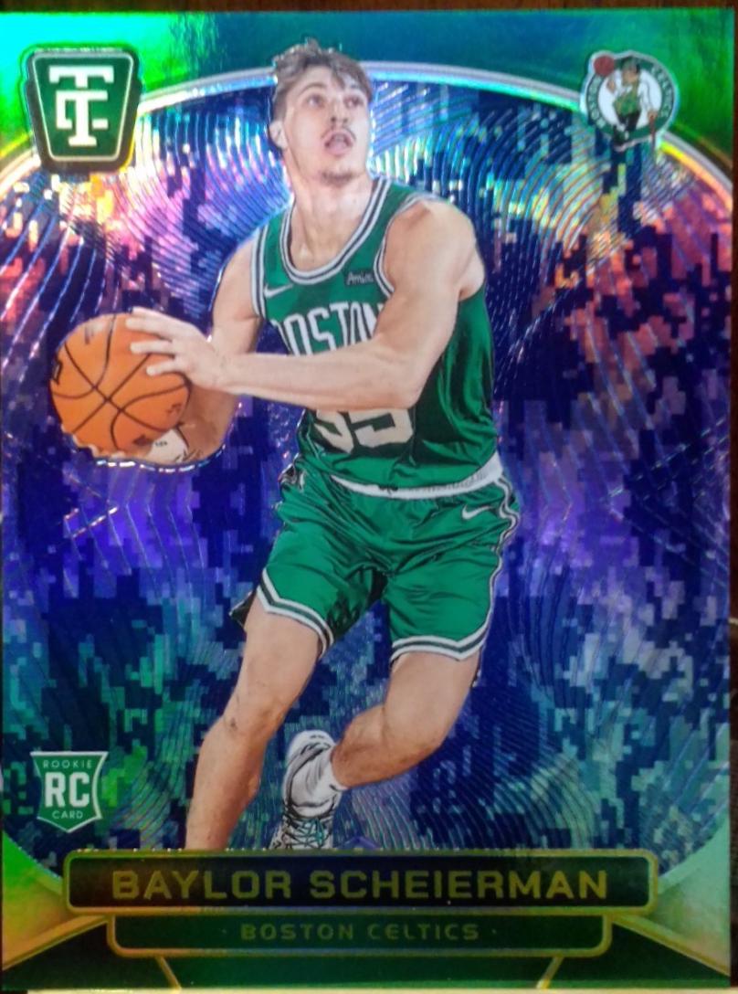 Baylor Scheierman [Blue Camo Platinum Mirror] #172 Prices | 2024 Panini ...