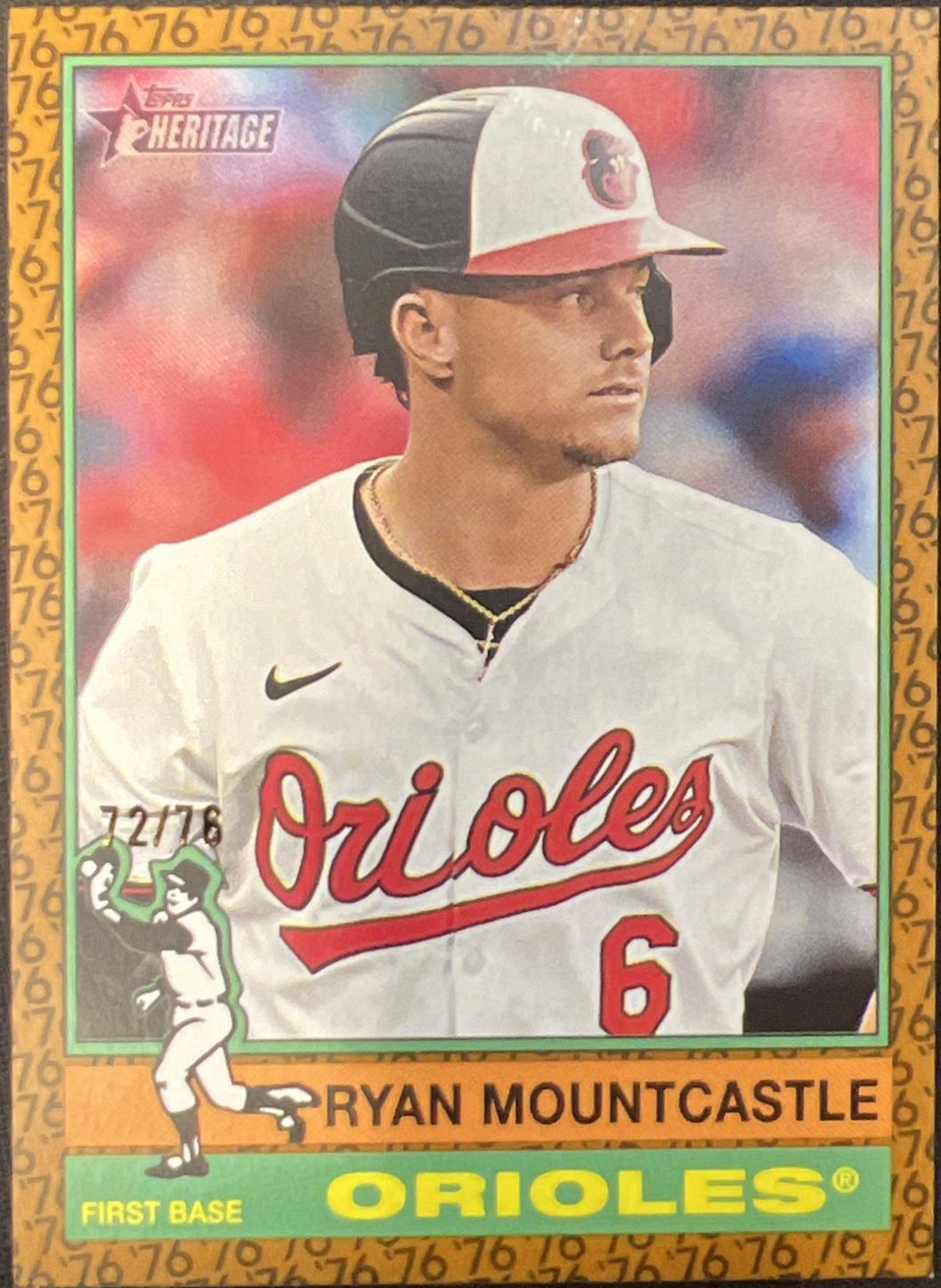 Ryan Mountcastle [Color of the Year] #27 Prices | 2025 Topps Heritage ...