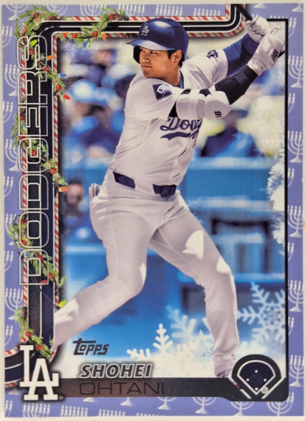 Shohei Ohtani [Menorah] #H200 Prices | 2025 Topps Holiday | Baseball Cards