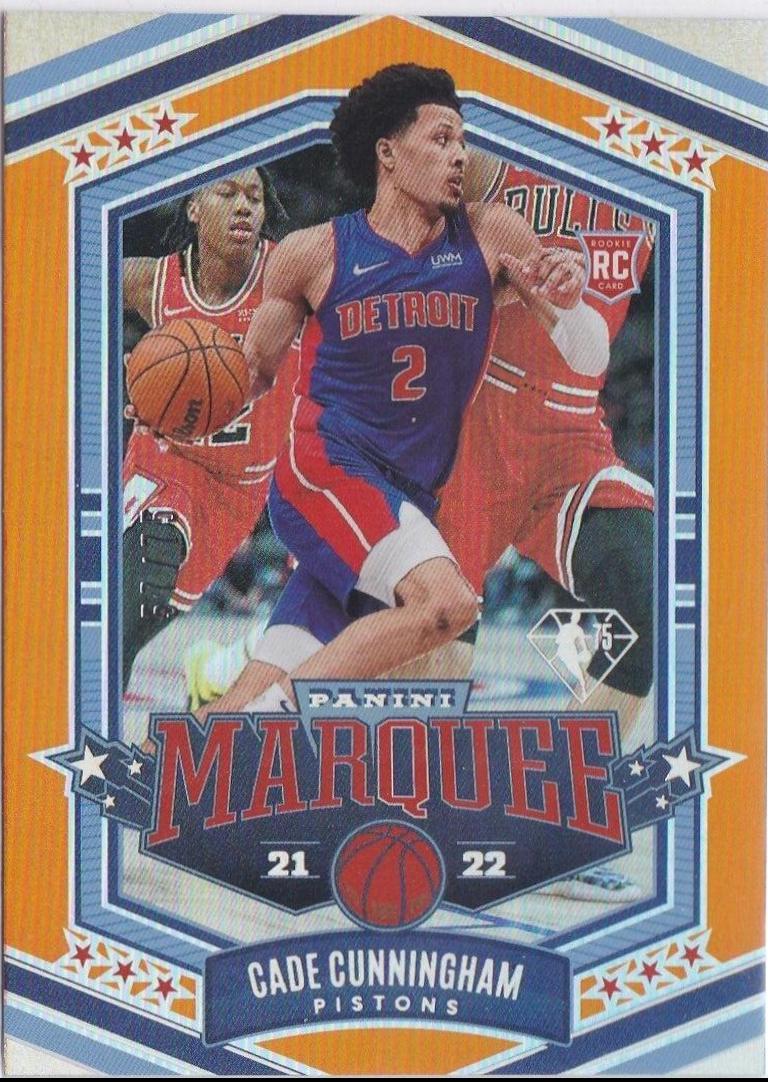 Cade Cunningham [75th Anniversary] #367 Prices | 2021 Panini Chronicles ...