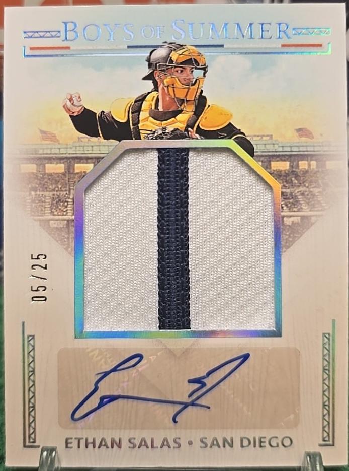 Ethan Salas [Holo Silver] #JMS-ES Prices | 2024 Panini Boys of Summer ...
