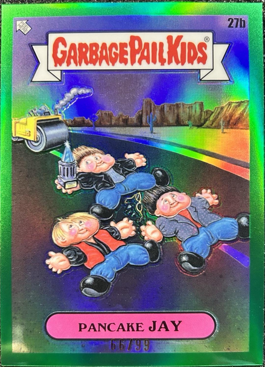 Pancake Jay [Green] #27b Prices | 2024 Garbage Pail Kids Chrome Music ...